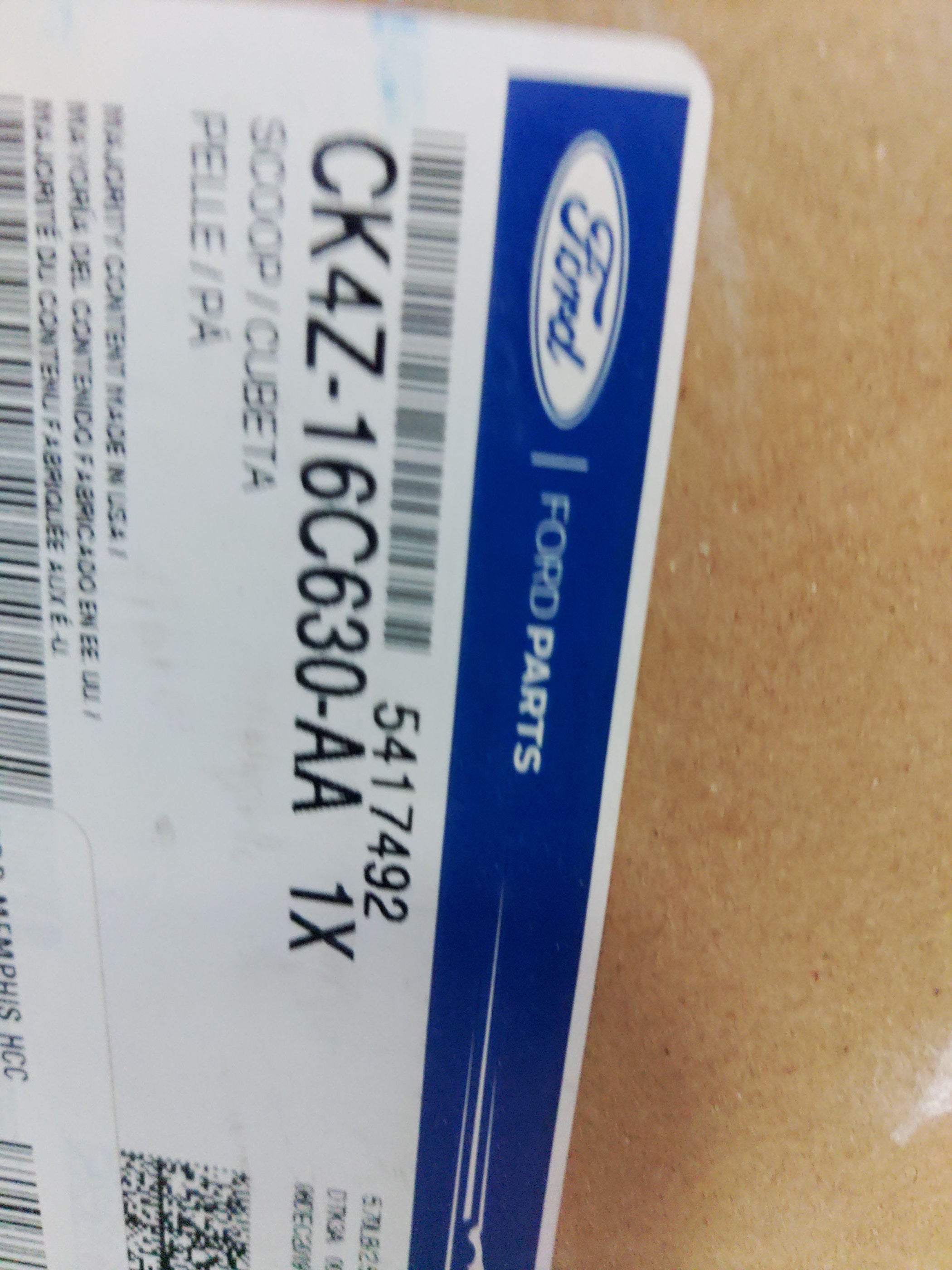 Ford cowl vent panel CK4Z-16C630-AA new OEM part — North Georgia Trucks ...