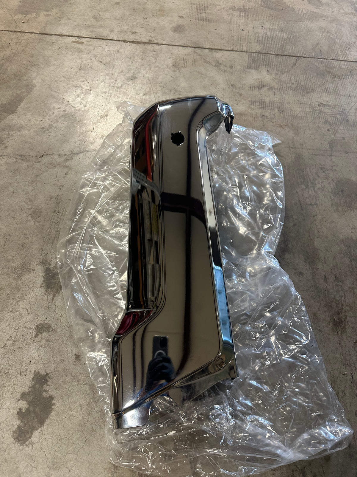 15-20 Ford F-150 Chrome Rear Bumper End Cap Passenger/RH OEM HC3B-17A8 ...