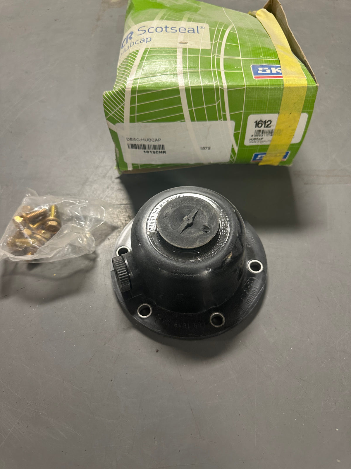 SKF hubcap steer oil Bulk id 1612CHR new part — North Georgia Trucks ...