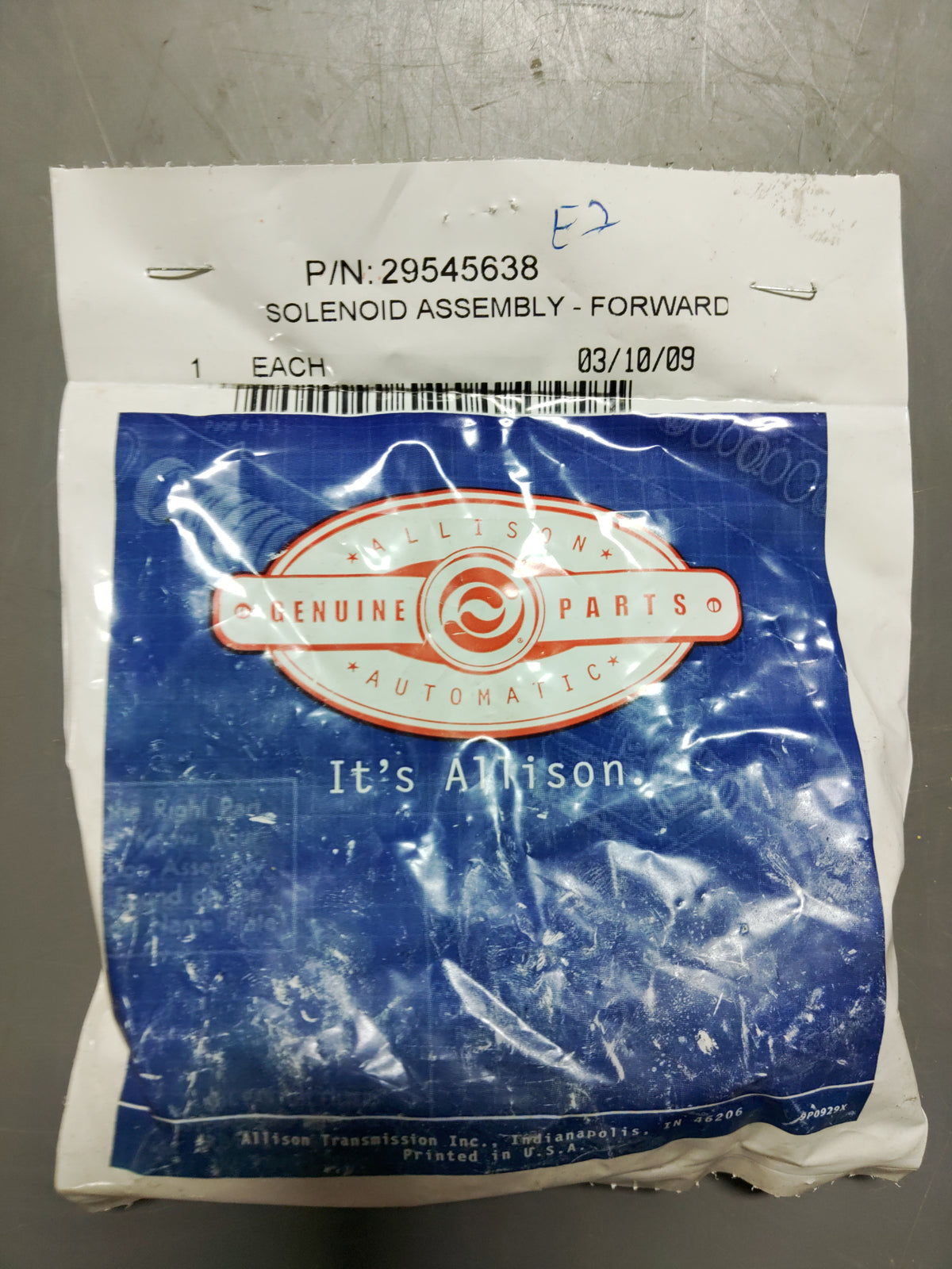 Allison control valve forward solenoid assembly 29545638 new — North ...