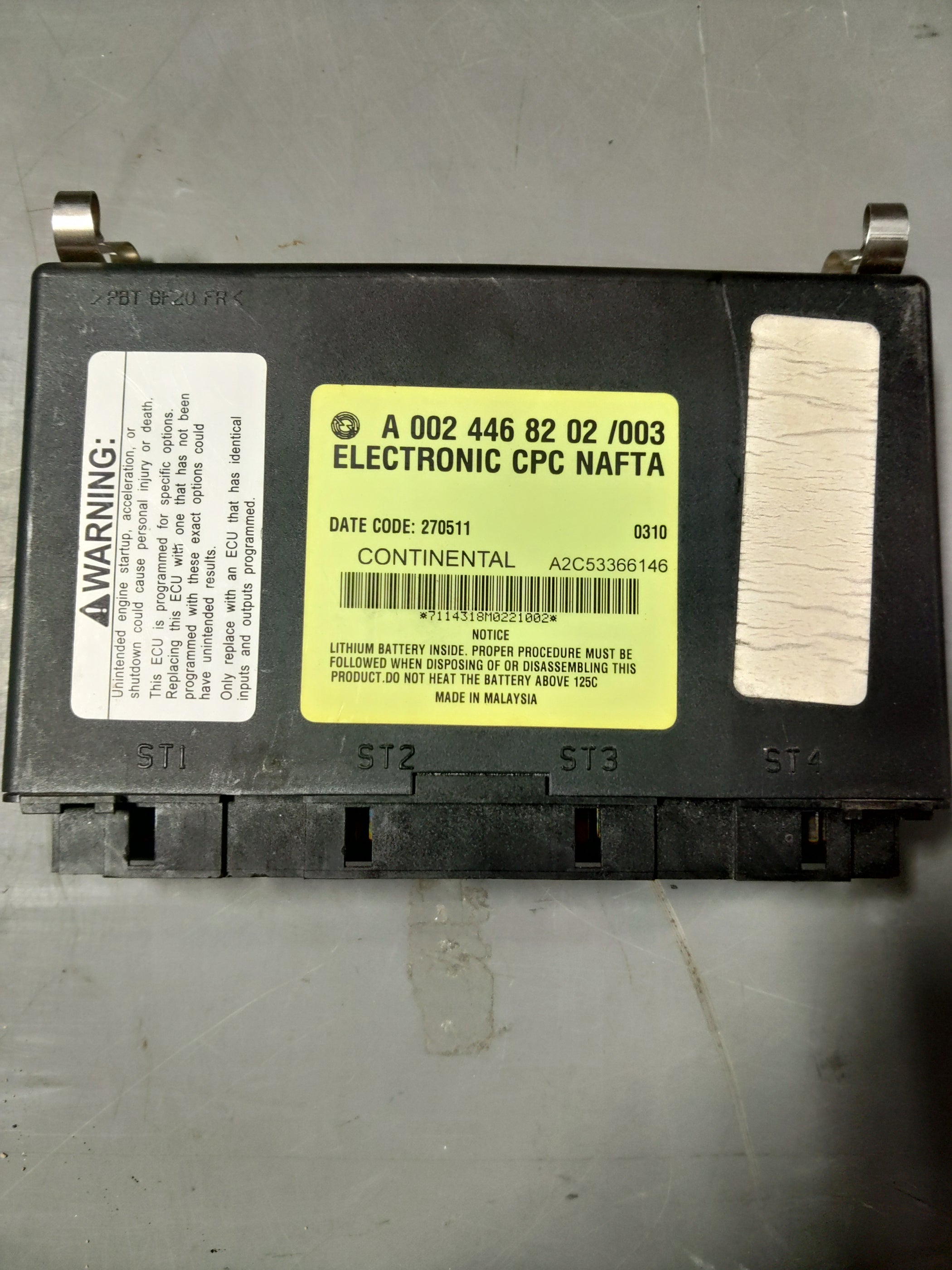 Freightliner A0024468202/003 CPC Module Used OEM Part — North Georgia ...