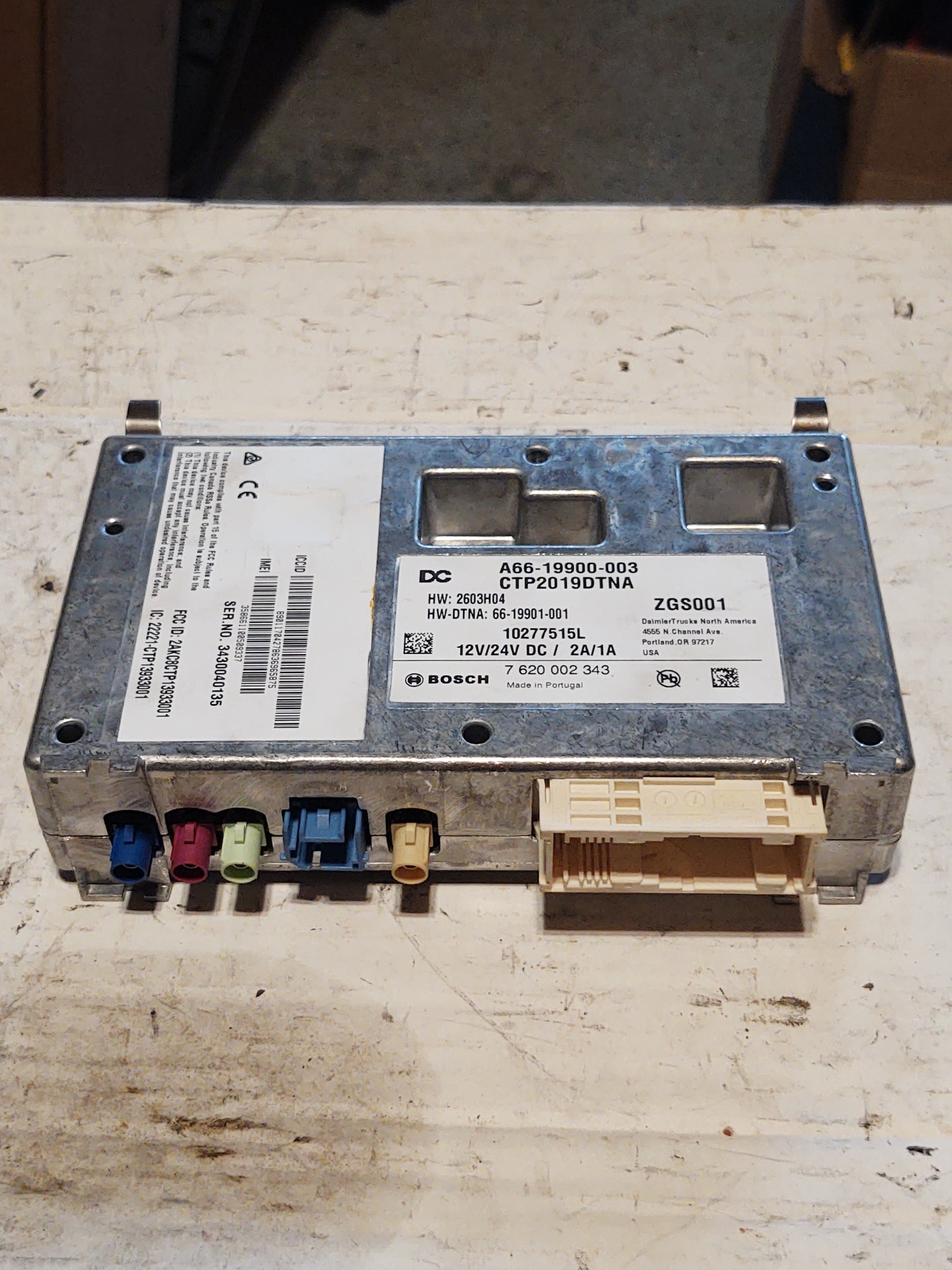 Freightliner Bosch Performance Monitor Module A66 19900 03 Used Part ...