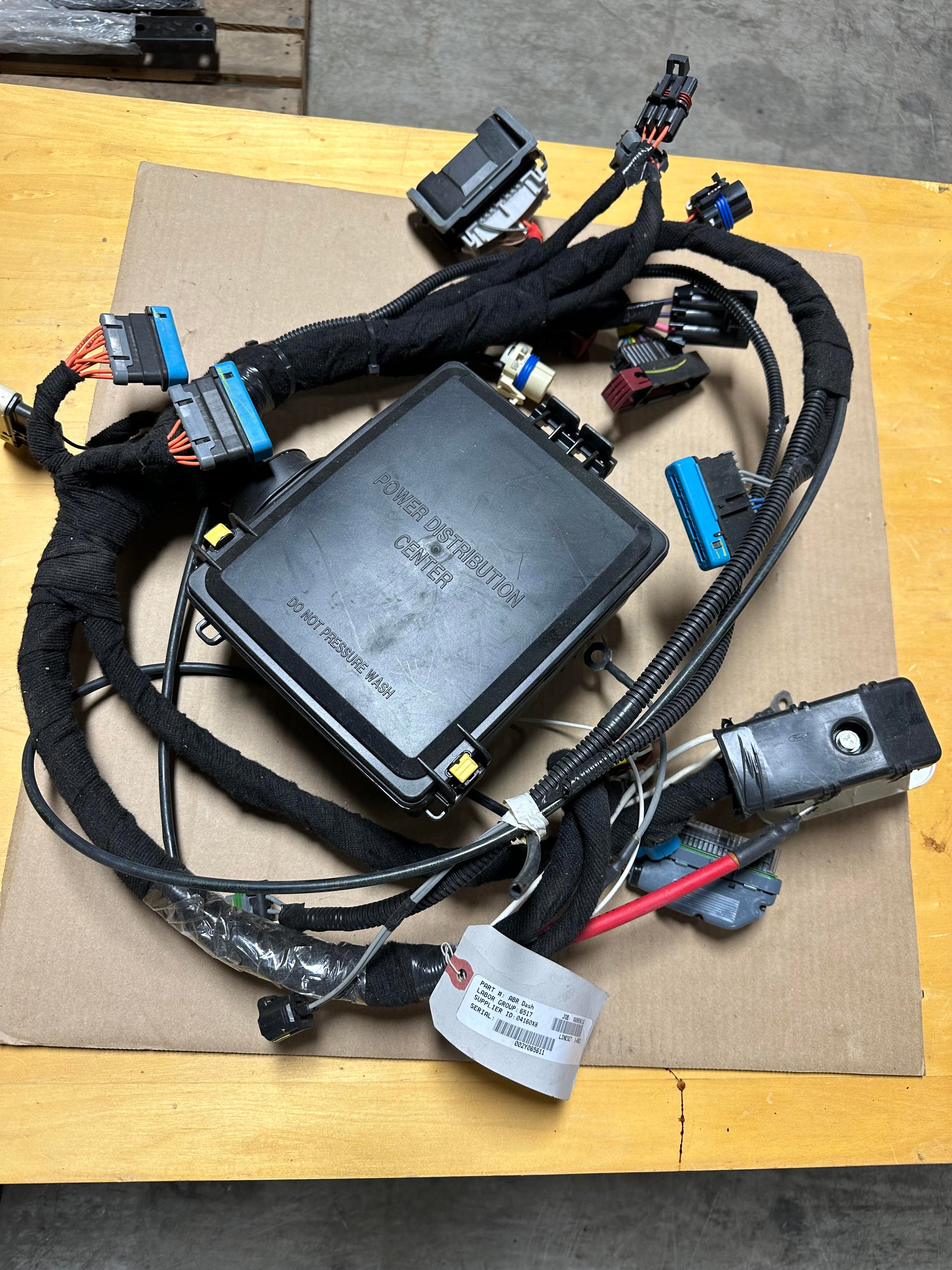 International ABR Dash Wiring Harness 04160X8 New Old Stock Part 6517 ...