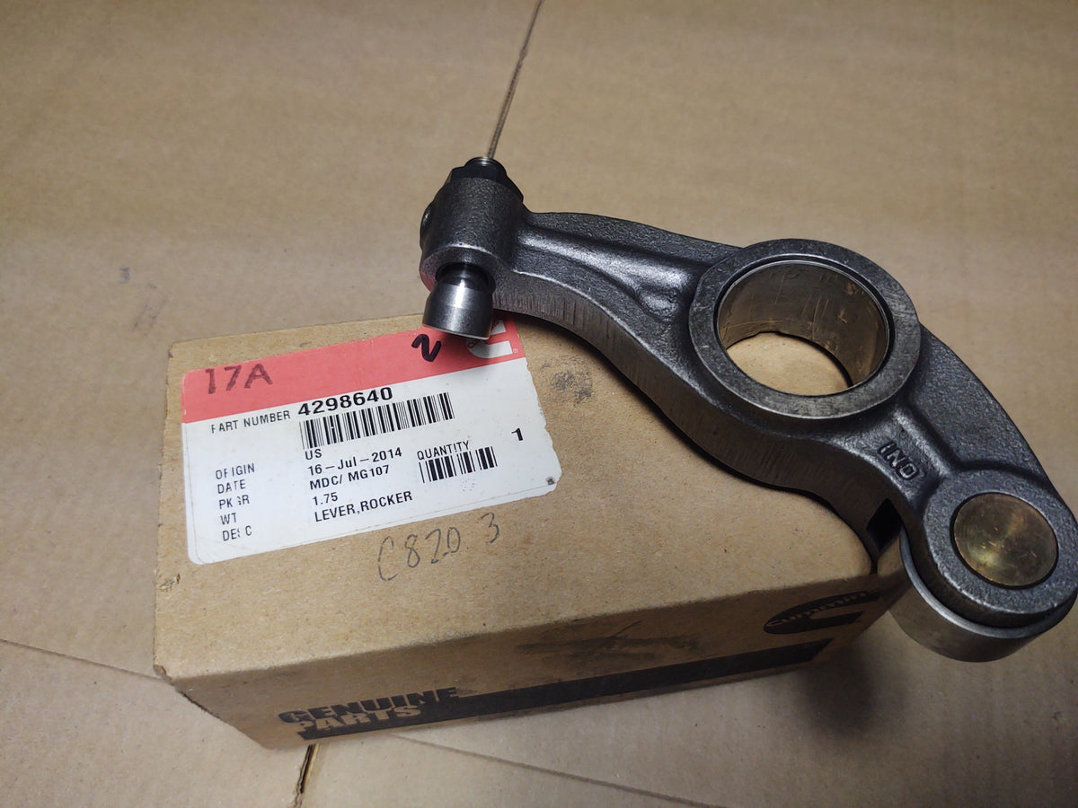Cummins ISX Cummins exhaust rocker arm 4298640 OEM NEW PART — North ...