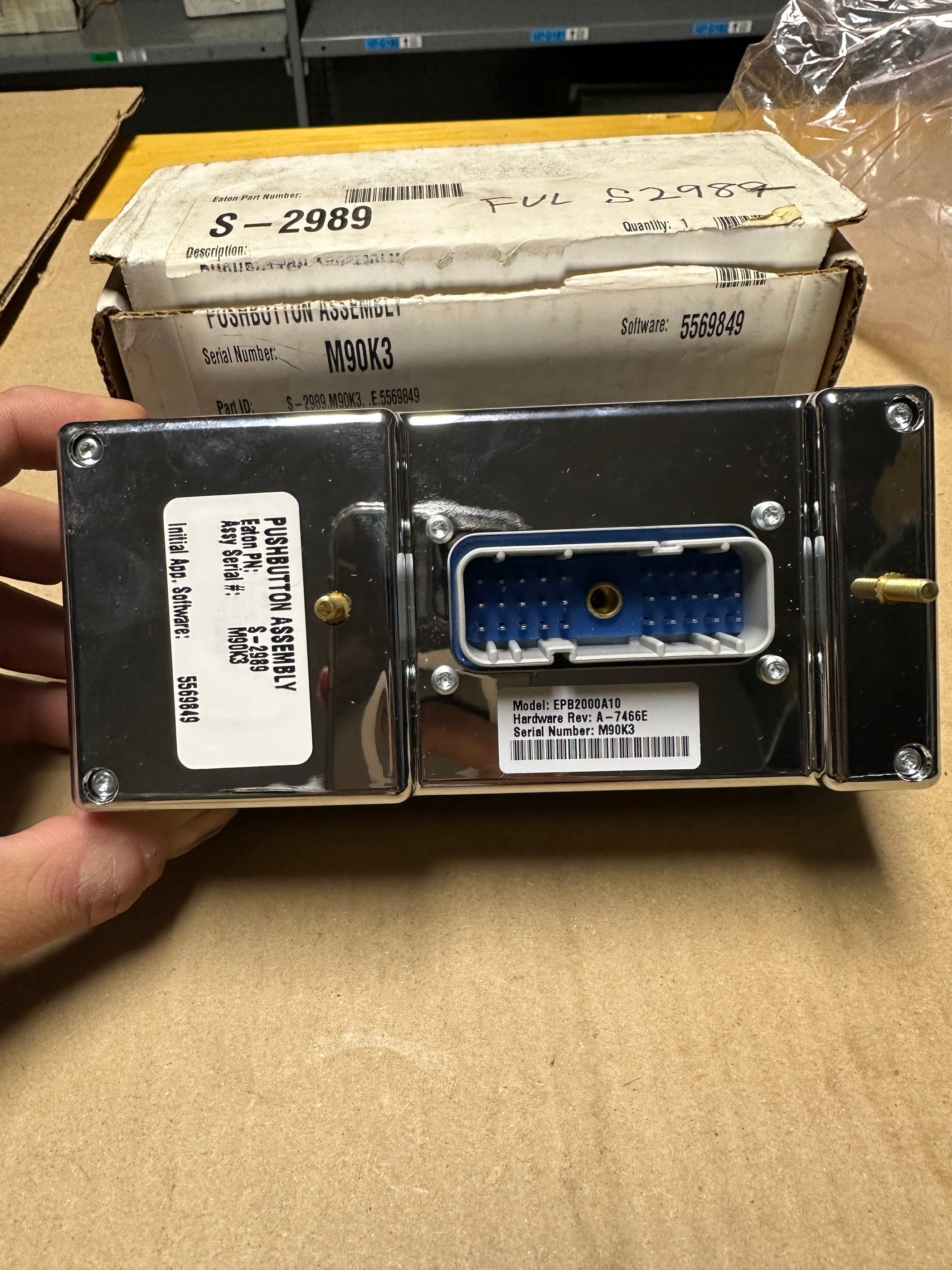 Eaton Fuller Push Button Transmission Shifter Shift Selector New Part ...