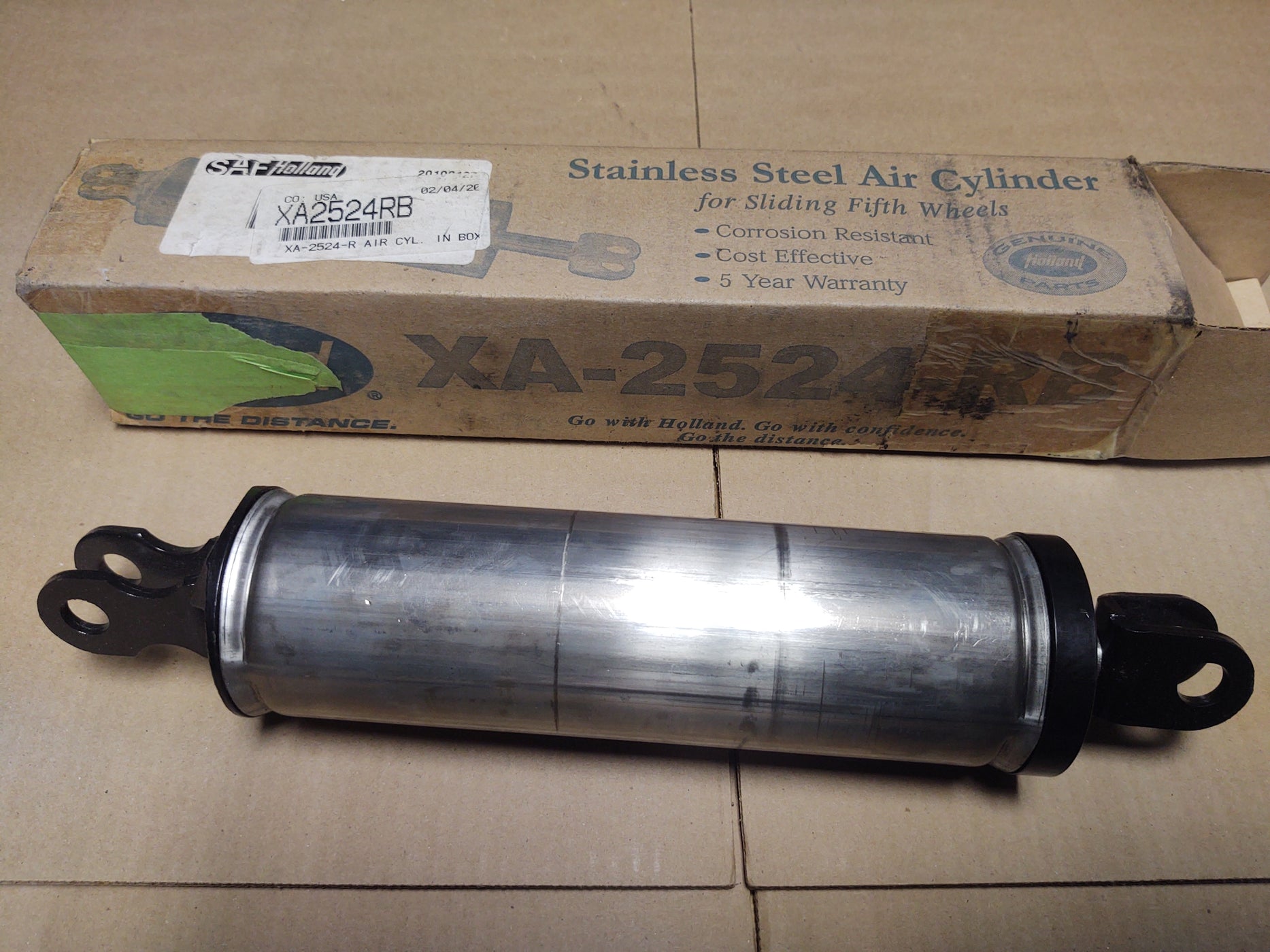 Holland 5th wheel air cylinder XA-2524-RB OEM NEW PART — North Georgia ...