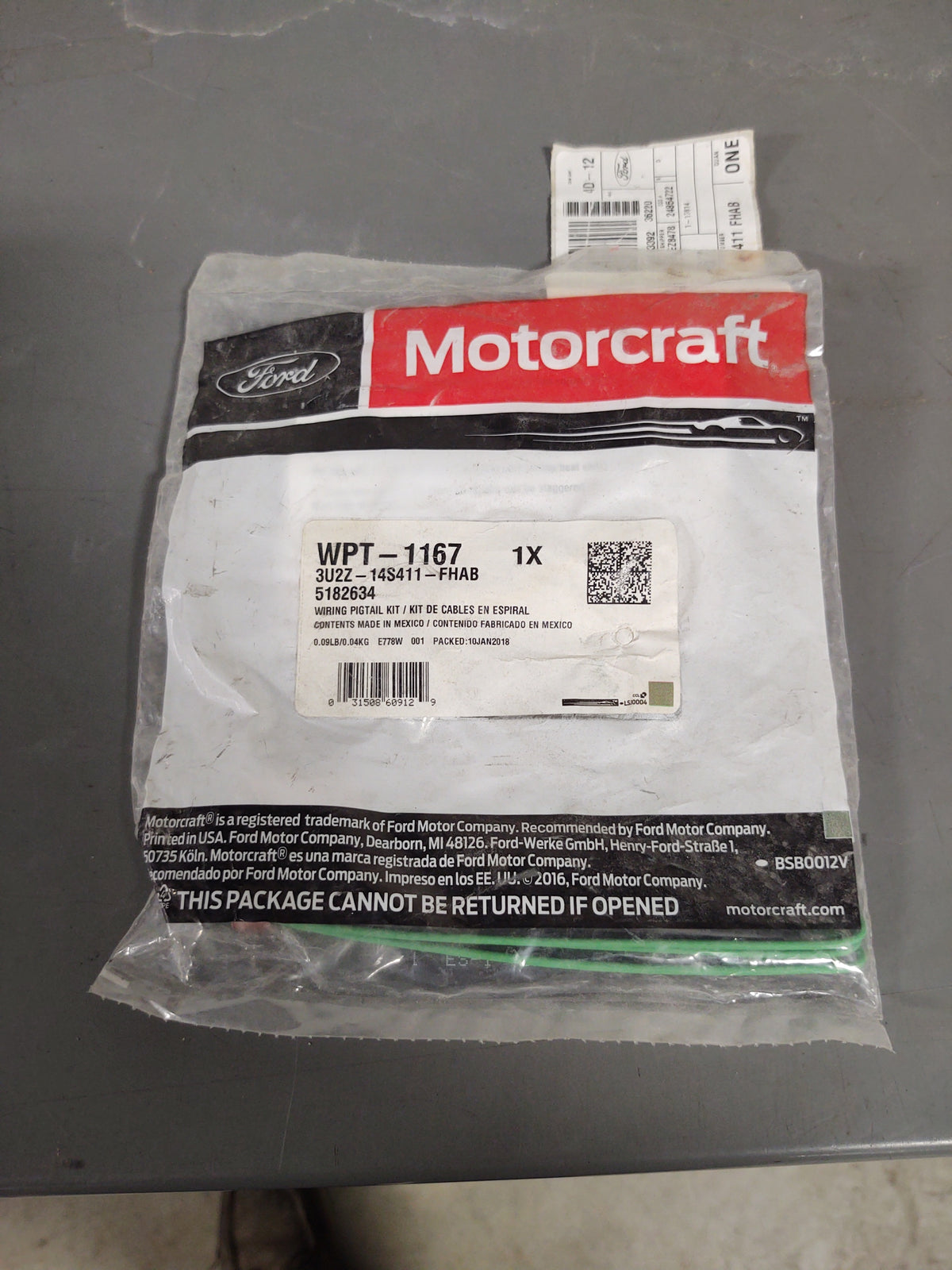 Ford lighting electrical connector WPT-1167 New Old Stock Part — North ...