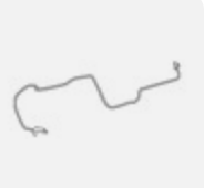 Mercedes Fuel Line Genuine OEM Part New Old Stock A9064702264 — North ...