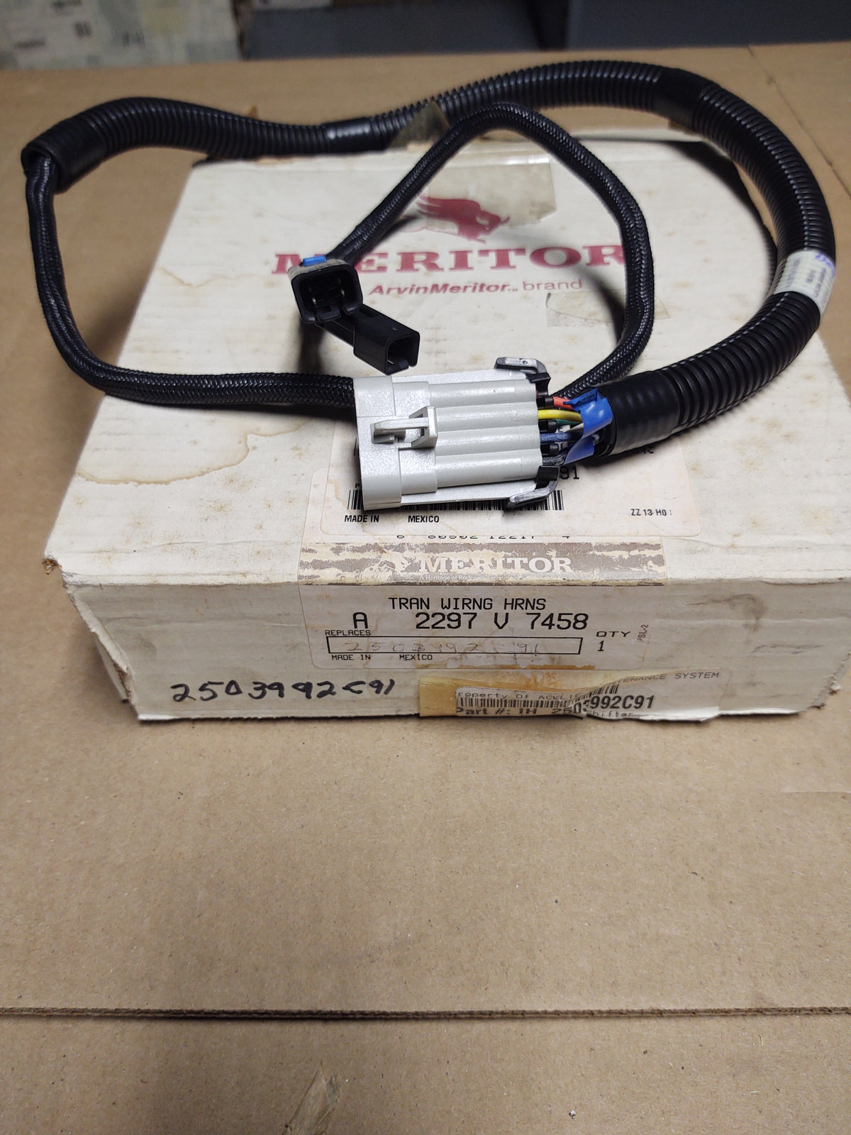 Meritor Transmission Wiring Harness A2297v7458 OEM NEW PART — North ...