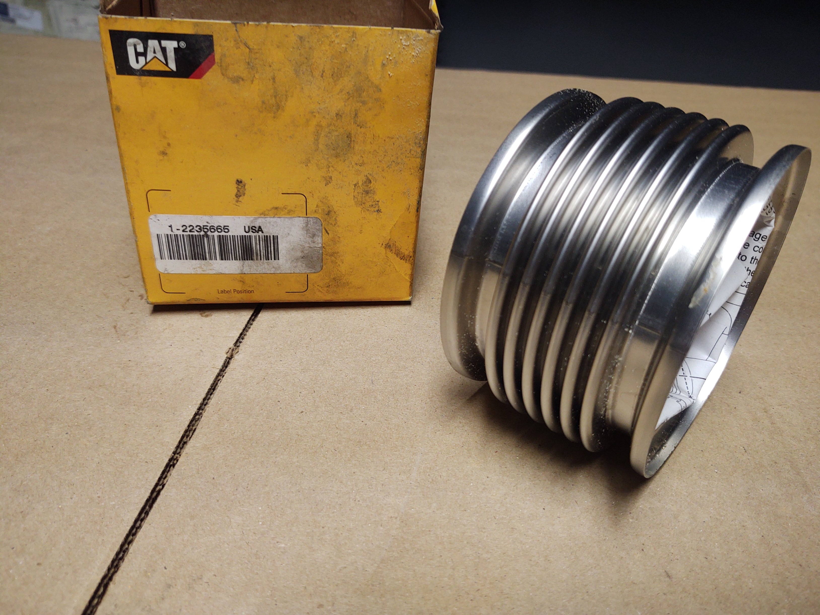 Caterpillar CAT Exhaust Expansion Joint 1-2235665 OEM NEW PART — North ...