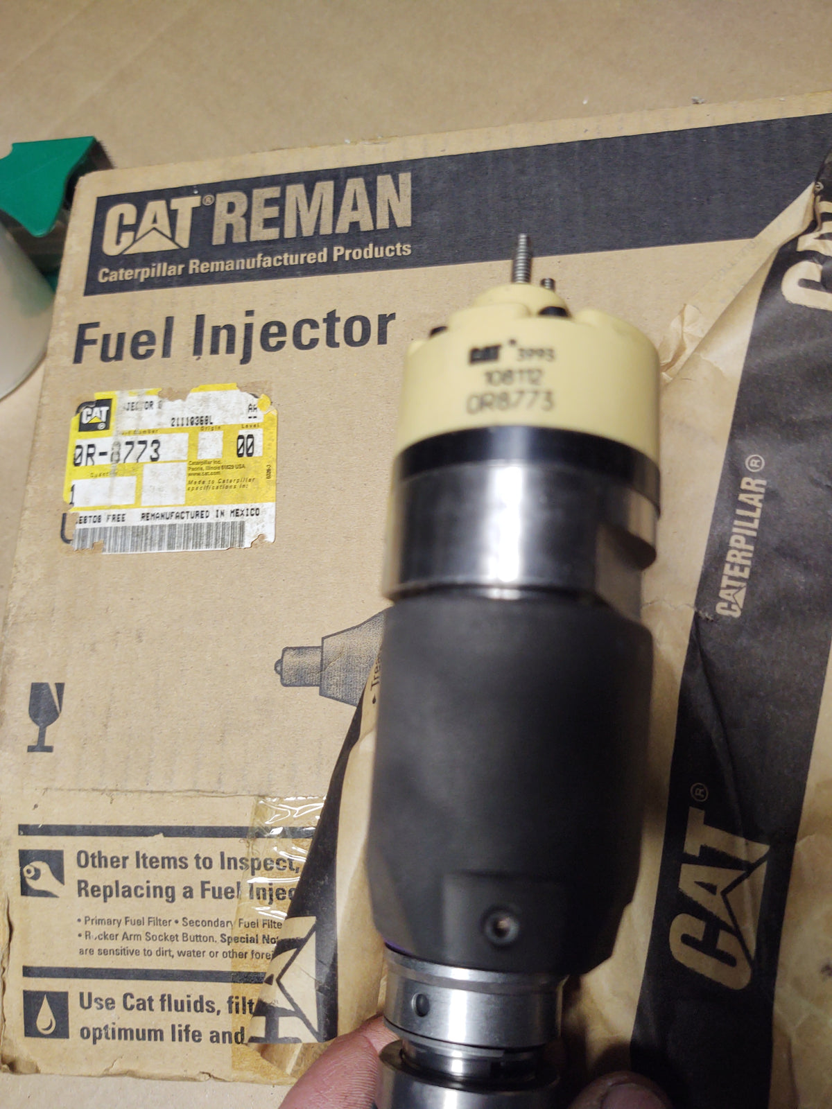 Caterpillar CAT C12 Engine Injector OR8773 OR-8773 Reman Part — North ...