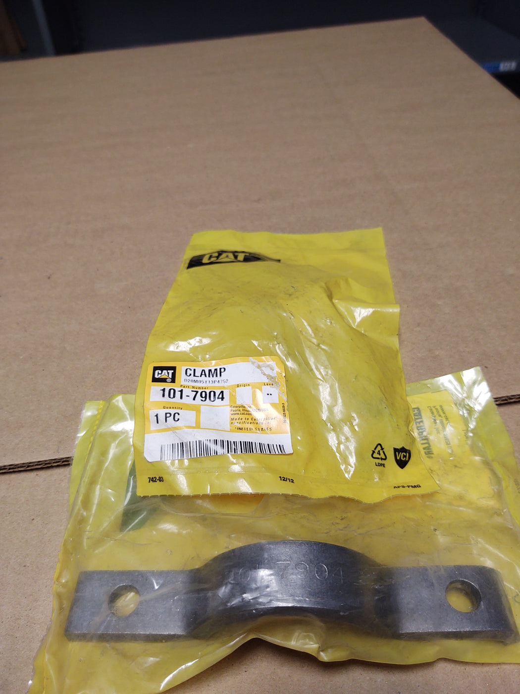 Caterpillar CAT Clamp 101-7904 OEM NEW PART — North Georgia Trucks and ...